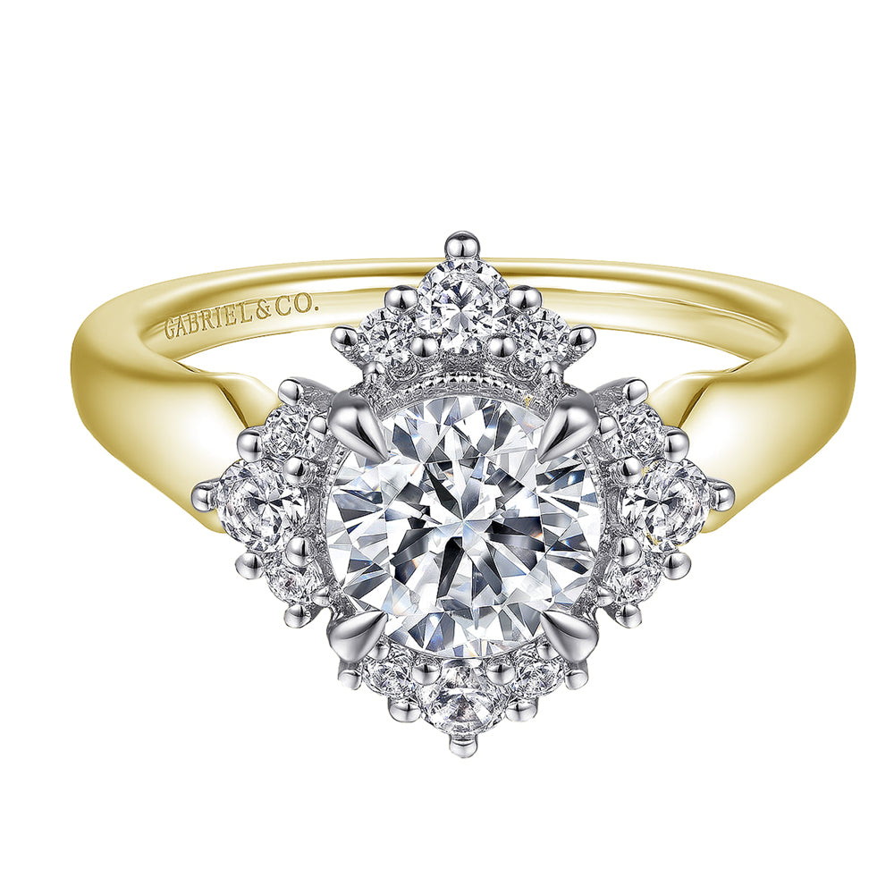 Gabriel & Co Engagement Ring – Poags Jewellers
