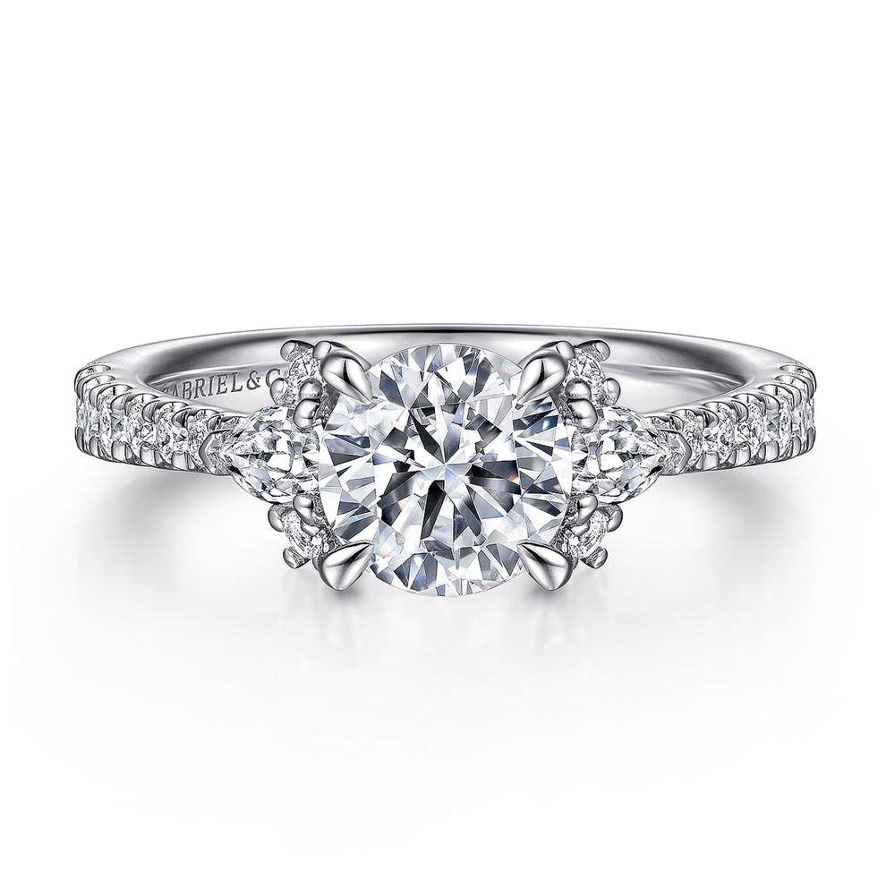 Gabriel & Co Engagement Ring – Poags Jewellers