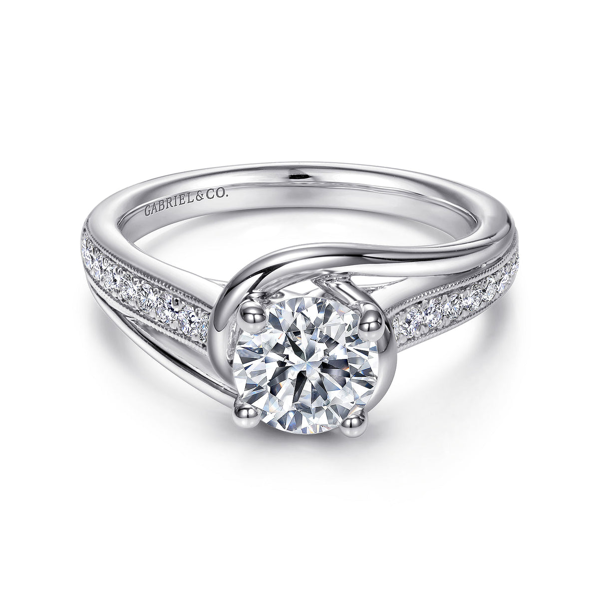 Gabriel & Co Engagement Ring – Poags Jewellers